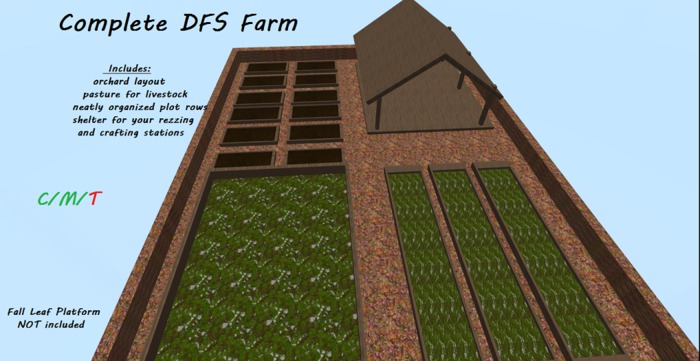 Second Life Marketplace - {{P.I.D&D}} ((P.I.D&D)) DFS Complete Farm