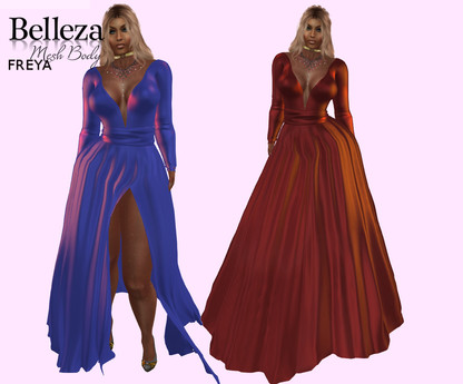 Second Life Marketplace - MARIGOLD GOWN BELLEZA FREYA