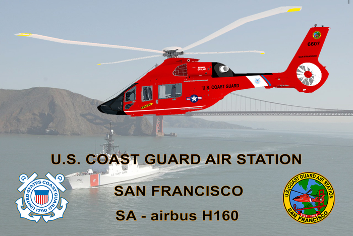 Second Life Marketplace - SA H160 USCG SAN FRANCISCO 6607