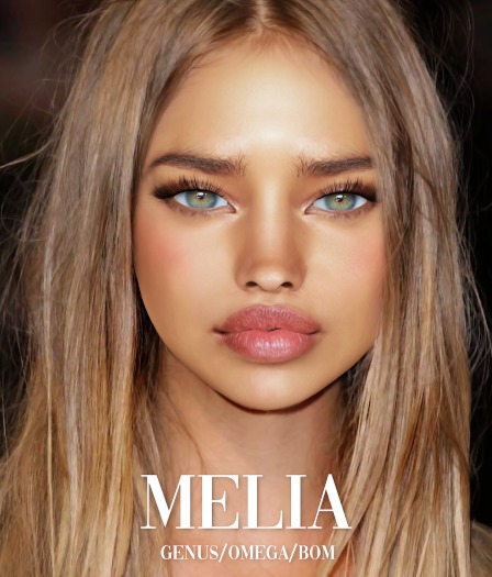 Second Life Marketplace - Amuse Bouche - Genus/Omega/BOM - Melia (Rose)