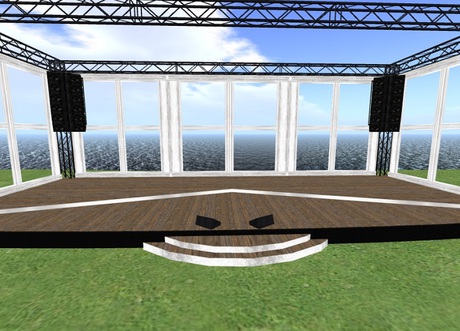 Second Life Marketplace - Simple Beach Mini Club Stage