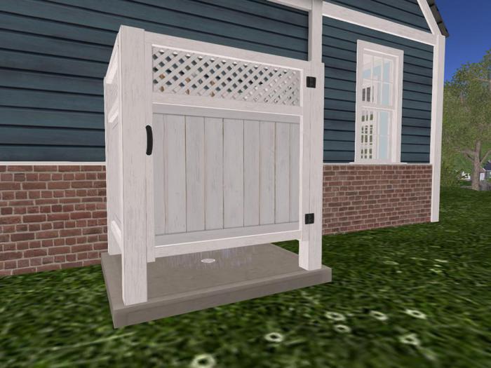 Second Life Marketplace - Outdoor shower mesh 2A MP
