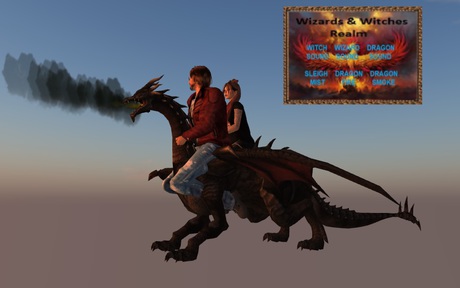 Second Life Marketplace - Wizards & Witches Sleigh Ride Box