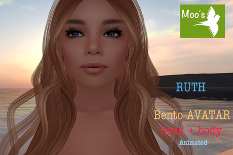Second Life Marketplace - PACK FOR Ruth 2.0 Open Source Bento avatar ...