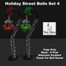 Second Life Marketplace - Holiday Street Bells Set 4
