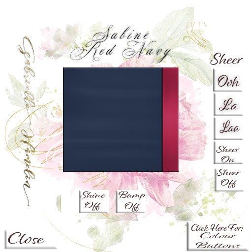 Second Life Marketplace - ♥ {GH} ♥ Demo Sabine Dress - Red Navy