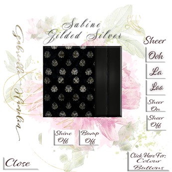 Second Life Marketplace - ♥ {GH} ♥ Demo Sabine Dress Gilded Silver