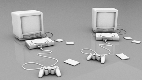 Second Life Marketplace - .::QUTWORLD Old Version Game Console Scene::.FP
