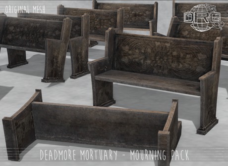 Second Life Marketplace - -DRD- Deadmore Mortuary - Mourning Pack