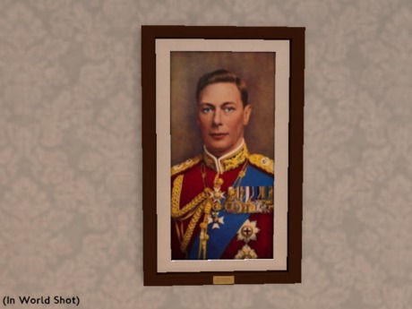 Second Life Marketplace - [MR] [40s London] Portrait of King George VI