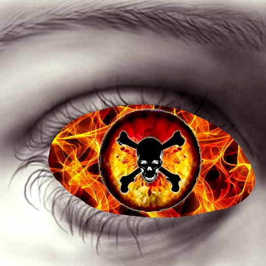 Second Life Marketplace - Pirate Eyes-Fire 2 HD *Hidden~Surface*
