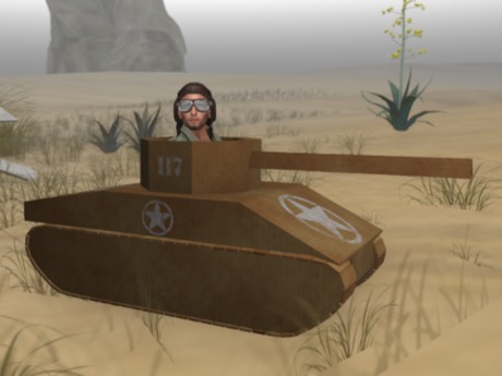 Second Life Marketplace - Spiffy Cardboard Tank