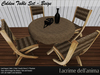 Second Life Marketplace - Colden Table Set - Beige