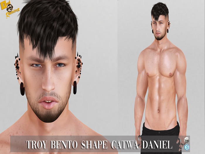 Second Life Marketplace - BaD-GaminG Troy Daniel bento head