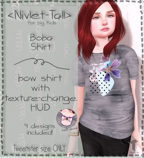 Second Life Marketplace - Boba Tweenster Shirt