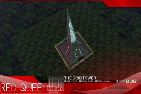 Second Life Marketplace - 【ⓇⓆ】The Grid Tower (Skyscraper)