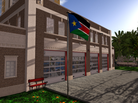 Second Life Marketplace - South Sudan Flag (Fatpack, 12 Versions)