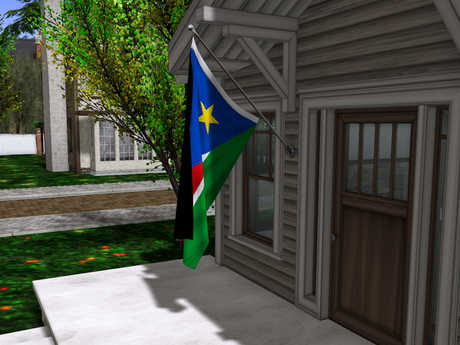 Second Life Marketplace - South Sudan Flag (Fatpack, 12 Versions)