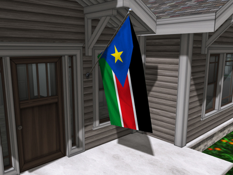 Second Life Marketplace - South Sudan Flag (Fatpack, 12 Versions)