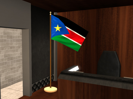 Second Life Marketplace - South Sudan Flag (Fatpack, 12 Versions)