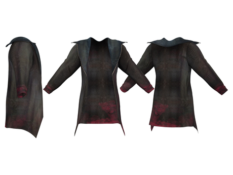 Second Life Marketplace - Full Perm Reptile Skin Leather Jacket Slink ...