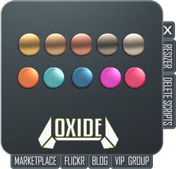 Second Life Marketplace - OXIDE Aura Set ORIGINAL MESH (Earrings ...