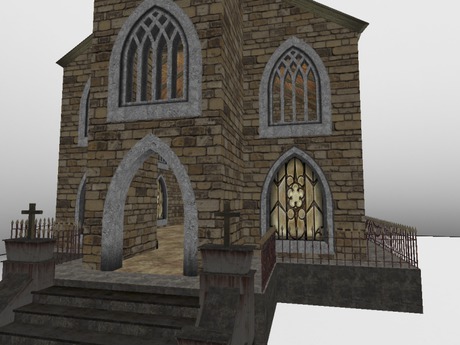 Second Life Marketplace - Designed by Damian - Church No. 3
