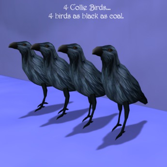 Second Life Marketplace - 4 Calling Birds -Animated Mobile Phone with 4 ...