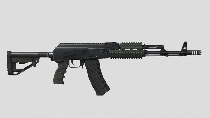 Second Life Marketplace - SCRIPTED AK-74M UUK Assault Rifle TRANSFER