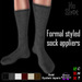 Second Life Marketplace - ~NS~ Male Formal Socks Applier HUD