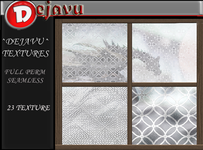 Second Life Marketplace - ^Dejavu^ Full Perm 23 Transparent glass ...