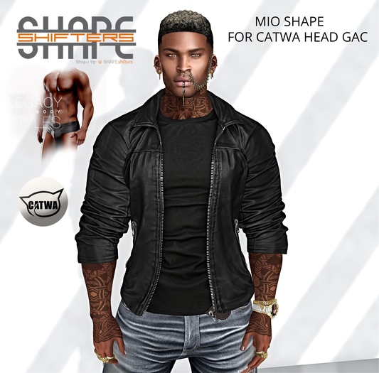 Second Life Marketplace - [SHAPEshifters] MIO SHAPE FOR CATWA HEAD GAC ...