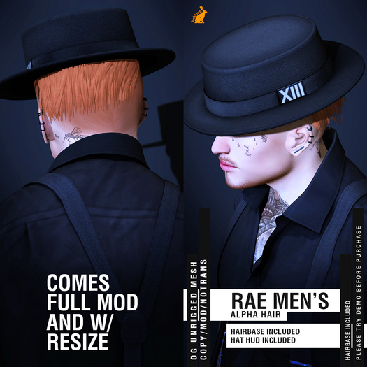Second Life Marketplace - lock&tuft - rae men's fatpack