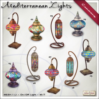 Second Life Marketplace - [V/W] Mediterranean Lights C09 (Box)