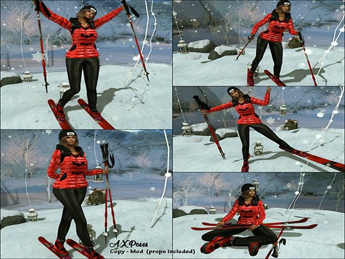 Second Life Marketplace - Winter sports [AX Poses]