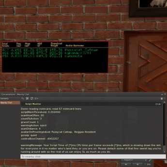 Second Life Marketplace - Avatar Impact Script Usage / Script Time Lag ...