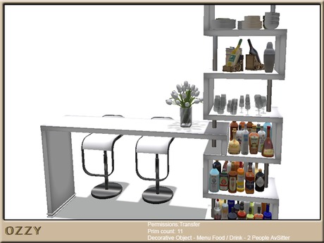 Second Life Marketplace - *$OZZY$* Compact Kitchen Table
