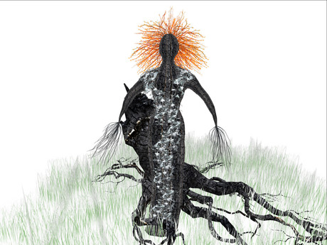 Second Life Marketplace - Grey's Winter Dryad - Coal