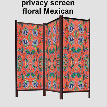 Second Life Marketplace - privacy screen floral Mexican