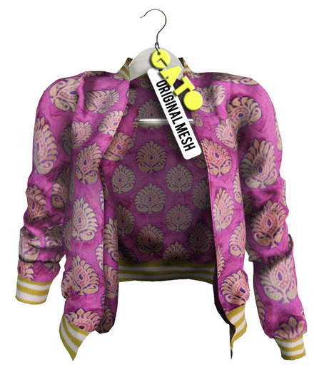 Second Life Marketplace - GATO- Nana Bomber Jacquard Maitreya