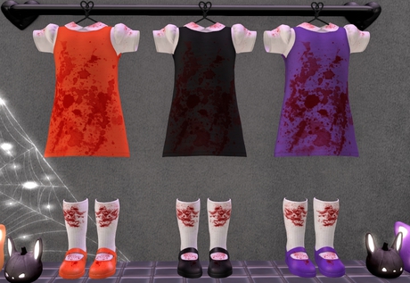Second Life Marketplace - TBR - Bloody Mess Orange (add me)