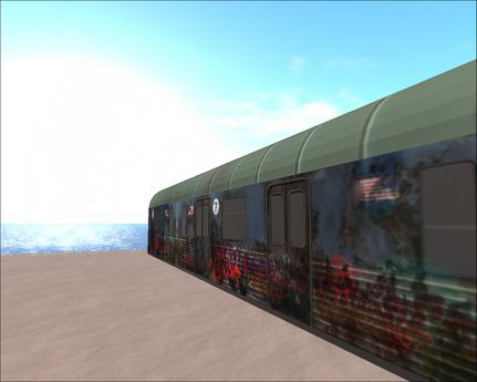 Second Life Marketplace - Animated Train 2 impact Copy Modify