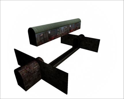 Second Life Marketplace - Animated Train & Structure 24 impact Copy ...