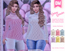 Second Life Marketplace - DM:: Selena Sweaters Maitreya - Belleza - Slink