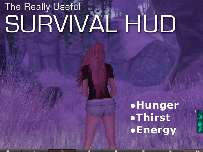 Second Life Marketplace - *Really Useful Survival HUD v1.2