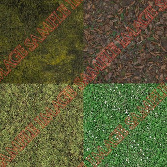 Second Life Marketplace - Parkins Textures - Grassy B Set - 20x Full ...