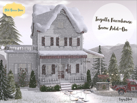 Second Life Marketplace - {OBD} The Ingalls Farmhouse & Gazebo