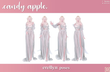 Second Life Marketplace - .candy apple. erellyn poses