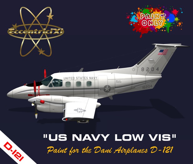 Second Life Marketplace - ~EXi~ D-121 Paint US Navy Low Vis