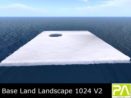 Second Life Marketplace - Base Land Landscape 1024 V2